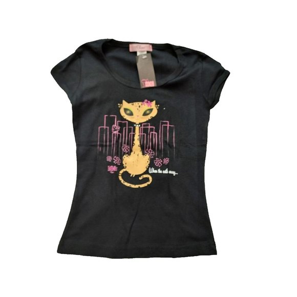 Mighty Fine | Tops | Vintage French Kitty By Mighty Fine Womens Top ...